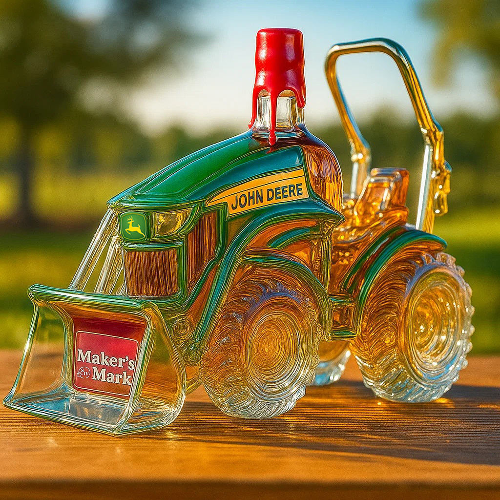 John Deere Tractor Whisky Bottle – TwoSeasArts