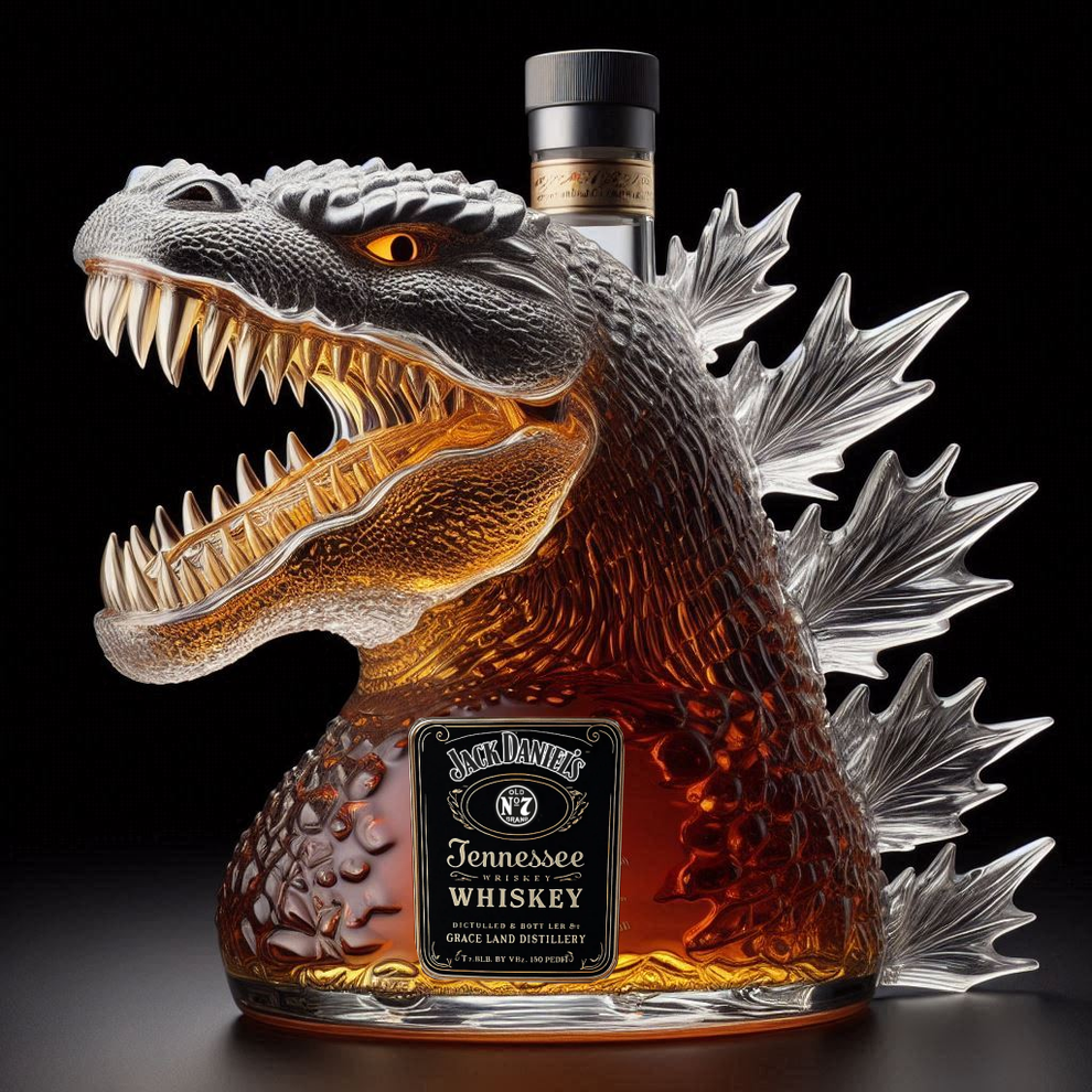 Godzilla Whiskey Bottle Collector's Edition – TwoSeasArts